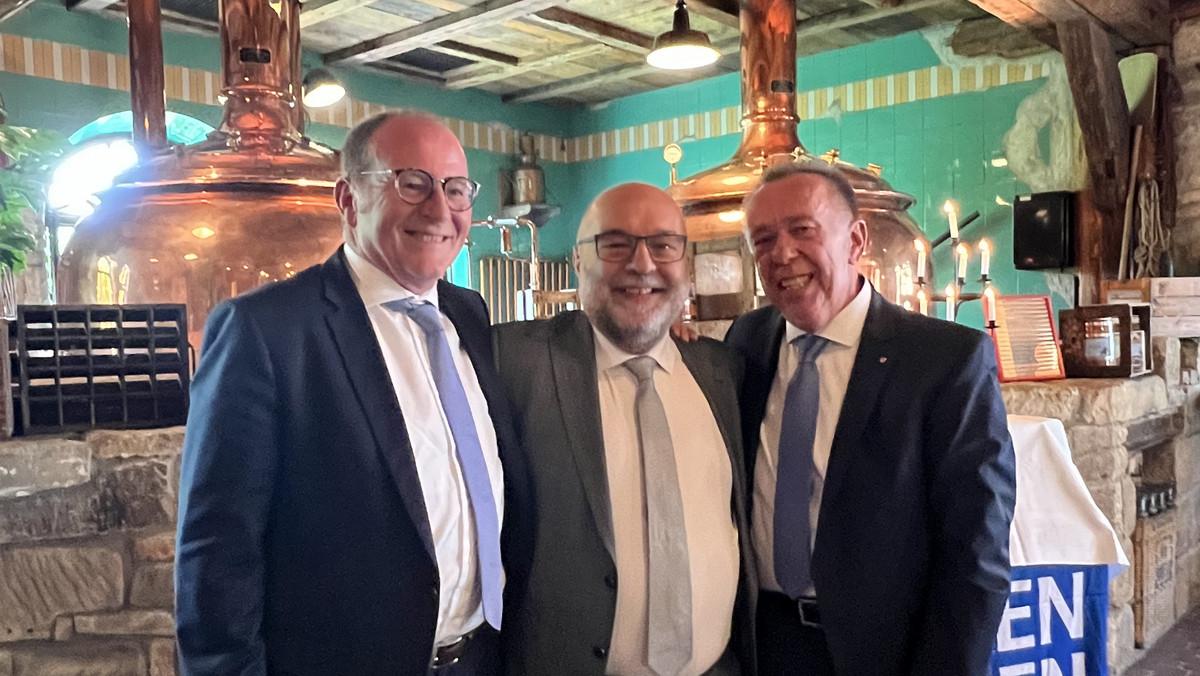 Feierlicher Abschied: Michael Bartholl und Bodo Spletter treten in den ...