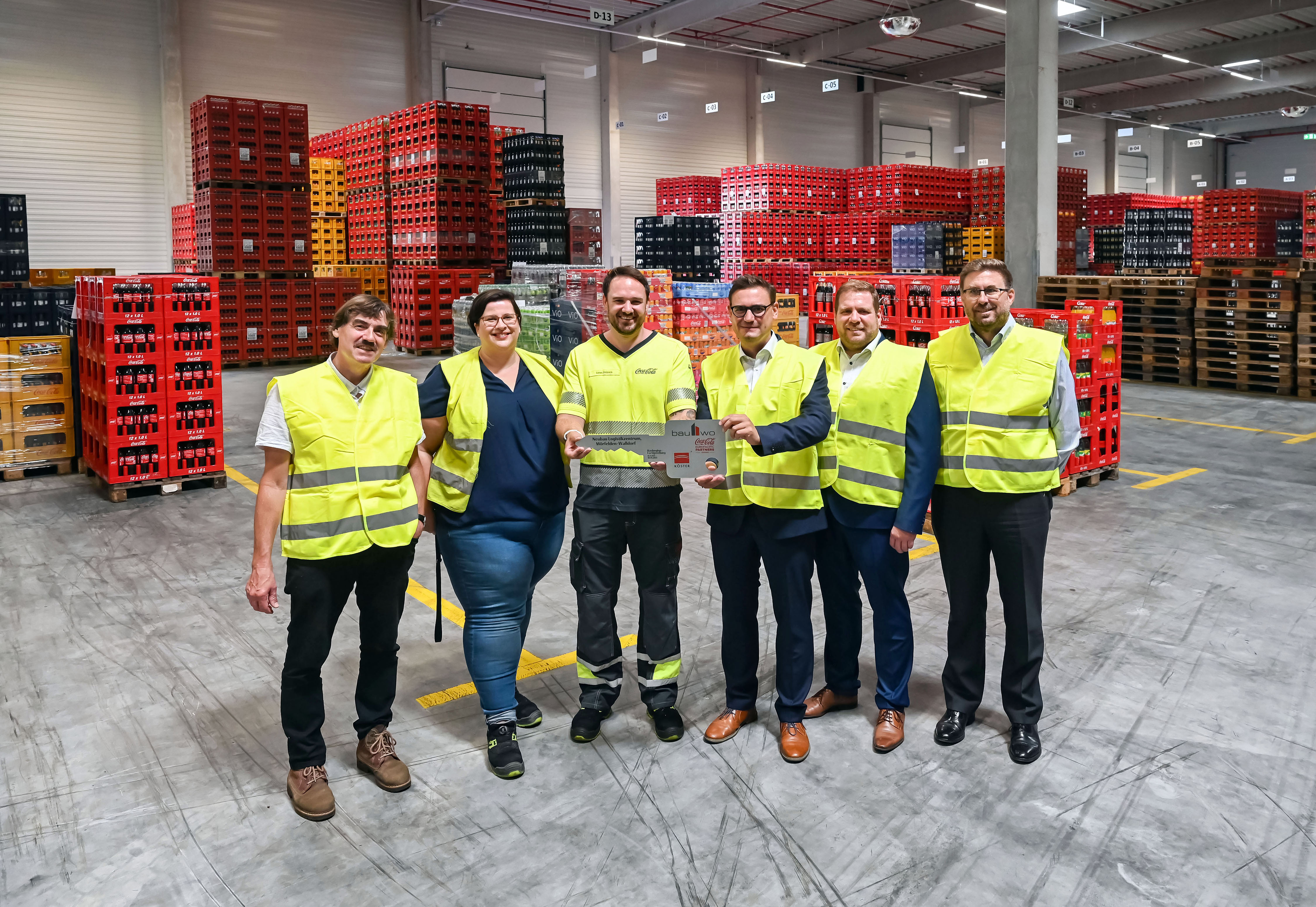 Neuer Logistikstandort von Coca-Cola eröffnet | Verlag W. Sachon
